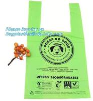 China Biodegradable dog poop bags amazon, biodegradable cat waste bags, compostable dog poop bags, Doggy Poo Bags Compostable for sale