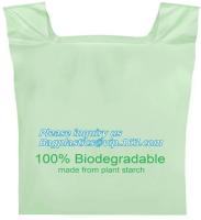 China cornstarch made biodegradable compostable dog poop bags custom printed, composting dog poop, EN13432 BPI OK compost home for sale