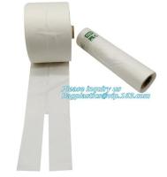 China Biodegradable Plastic T Shirt Food Bag Compostable Vest Carrier Shopping Bag, compost home ASTM D6400 biodegradable tran for sale