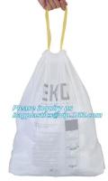 China customer wholesale corn starch biodegradable compostable eco friendly laundry bag for hotel, Dissolvable laundry bag eco for sale