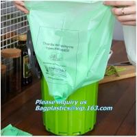 China Scented Baby Disposable Diaper Refill Bags, Diaper waste Bags,Unscented,Anti-Microbial, En13432 home compost biodegradab for sale