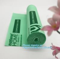 China Large Biodegradable Compost Bags Refuse Garden Waste Dustbin Liners Sacks for sale