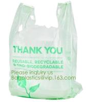 China Eco friendly Compostable Waste Bags 100% Biodegradable Garbage Bags Made From Cornstarch,Biodegradable bags Garbage Bags for sale