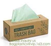 China Eco Friendly Biodegradable Compost Bags Made From Cornstarch for sale