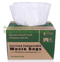 China T Shirt Carry Biodegradable Pet Waste Bags USA Gallon Europe Litre for sale