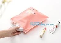 China Clear poly leakproof plastic slider zipper bags for packaging, slider zipper lock bag, Plastic Slider Top Zipper Bag for sale
