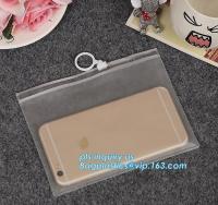 China Biodegradable eco-friendly slider Zip lockkk frosted EVA bag, PVC Wash Bag With Slider Zipper, Eco-friendly plastic puller for sale