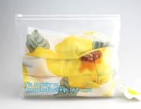 China pencil packing slider zipper pvc plastic bag, student/children traveling EVA bag, Cosmetic Pouch good quality with zippe for sale