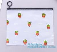 China Food grade Printed Plastic reclosable Slider bag, Slider Zipper Bag for Packaging, Bag to zip lock clothes slider zipper for sale