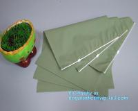 China reclosable packaging slider zipper bags, Side gusset handle slider zipper, slider zipper frosted PVC document bag, zip for sale