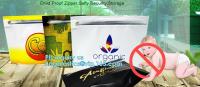 China Aluminum Foil Anti Smell Bag For Kratom Capsule , Grip Seal Plastic Bags For Medical weed Storage Aluminum Foil Anti Sme for sale