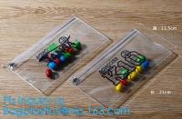 China Packaging Poly Bag For Garment/Food /Electronic Products, Toothbrush zipper PVC packing Bag, Zip lockkk plastic bags waterp for sale