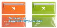 China grip slider bags, Stand Up Cosmetic Pouch with Slider Zipper Closure, PVC HEAT SEALED BAG WITH SLIDER ZIPPER for sale