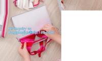 China multifunction travel bag in bag women mesh bag, EVA Mesh pouch customized Cosmetic Makeup Bag toiletry bag for sale