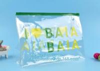 China OEM Slider Zipper Bags Pouch Clear Vinyl Zip lockkk / Pillow Header Bag Card Sleeve for sale