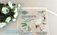 China Pvc Travel Slider Zipper Bags Pvc Zipper Slider Pencil Bag Handle for sale