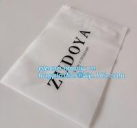 China PLA Biodegradable Cornstarch minizip grip Bags, Organic Slider Zipper Bag, Eco Firendly, Compostable Garment Apparel pac for sale