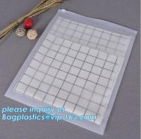 China Bottom Gusset Slider Zipper Bags Garment Packaging Pouch Zip lockkk Swimwear Clothing for sale