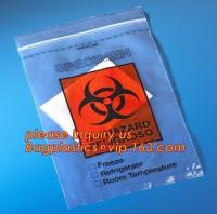 China Bio Harzard Specimen Bags/Medical Waste Biohazards Bag/Medical Waste Disposal, Customized Biohazard Specimen Medical Lab for sale