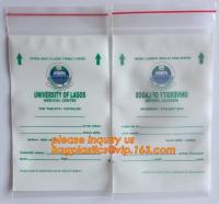 China the zipper bag for medical use,zipper medical bags,medical trauma bag, Zipper Sealing Medical Packing Bag for Animal/ Me for sale