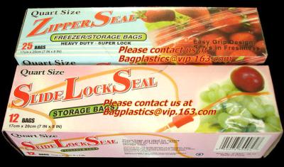 China custom food packaging plastic Zip lockkk bag, zipper bag, clear zip lock bag sealed plastic for sale