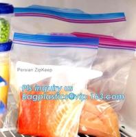 China double track reclosable zip lock bag, double-track zipper closure, slide seal reclosable poly bags, package double track for sale
