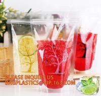 China zip lock bag moisture proof tea food packing plastic bag with zipper, FDA Compliant Mylar Zip Lock Packaging bag Accept for sale