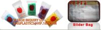 China Mini Zip lockkk zipper bag Reclosable Apple Bags colorful mini bag, mini apple bags with red pattern, mini plastic zipper ba for sale