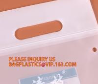China Zipper Cosmetic Bags Large Cloth Transparent Zipper Bags,  sealable children-proof packaging bag tablet capsule bag smal for sale
