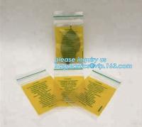 China Factory custom color small red / pink / green / yellow / blue resealable Zip lockkk bag for decorations, bagplastics, bageas for sale