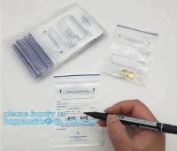 China Medical powder plastic child proof zip lock bags / sachet herbal pills pack aluminium foil pouch, medical grip seal bags for sale