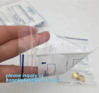 China Medical powder plastic child proof zip lock bags / sachet herbal pills pack aluminium foil pouch, medical grip seal bags for sale