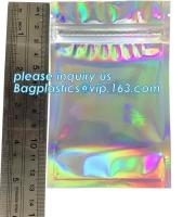 China Food grade moisture waterproof aluminum foil Zip lockkk bag packaging bags for mask packing, dried seafood Zip lockkk bag with for sale