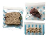 China PEVA Reusable Food Storage Bag Airtight Zip Seal Bags Keep Your Food Fresh Re-zips are made out of food safe, fresh lock for sale