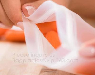 China fresh food vegetable fruit roll packaging plastic flat pouch bag,zipper Seal pack Embossing Vacuum Bag for Fresh Food for sale