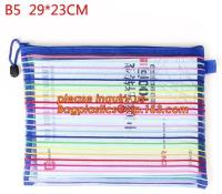 China Wholesale Office School Supply A4/5/6 Mesh Zipper Document Bag Multicolor PVC A4 Archives Contract,Office School Supplie for sale