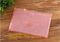 China Bubble Zip lockkk bag/bubble slider bag/bubble zipper bag customize color size printing,Bubble Padded Bag EPE/PO Film Bag E for sale