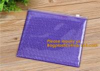 China Mini small pouches Zip lockkk bags with slider zip plastic bags zipper bubble mailers with laser film/custom design bagease for sale