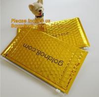 China Flat Envelopes Zip lock Bubble Bag, Low Price Most Popular Bubble Slider Bag,Plastic PE Material Mailer Slider Air Ziplo for sale