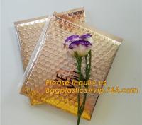 China Flat Envelopes Zip lock Bubble Bag, Low Price Most Popular Bubble Slider Bag,Plastic PE Material Mailer Slider Air Ziplo for sale