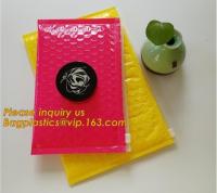 China Promotional inner pad slider seal bags Recycled material heavy duty brown kraft paper bubble envelope padded mail bags for sale