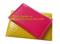 China Promotional inner pad slider seal bags Recycled material heavy duty brown kraft paper bubble envelope padded mail bags for sale