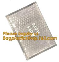 China Zip lockkk Bubble Bag Zipper Padded Bag with LOGO for Cosmetic,custom colorful metallic bubble zipper bag Packaging Cosmeti for sale