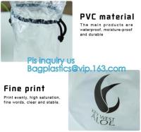 China Drawstring Bags Backpack PVC Drawstring Bag, Promotional Clear PVC Plastic Drawstring Bag, pvc drawstring backpack bag for sale