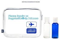 China Waterproof customized folding pvc bag clear cosmetic bag with zipper, custom logo print shopping pvc plastic bag, tote for sale