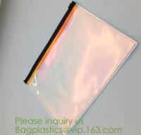 China Zipper Pvc Zipper Bags For Make-up Brushes Sets,Eco Friendly clear plastic EVA PVC black zipper Cosmetic Bag eco frinedl for sale