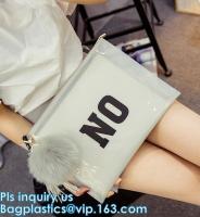China slider zipper bag plastic bag for dust mask zip poly bag, pvc zipper lock slider bag/Resealable PVC Slider Zip Poly Bag for sale