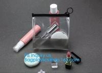 China Slider zipper Plastic bag for file bag, clothing packaging bag with zipper/clothes packaging bags/PVC slider bag for sale