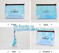 China Frosted PVC Slider Zipper Packing Bag For Clothes, vinyl slider bags/ PVC EVA zipper bag, Slider Zipper PVC Pouch Clear for sale