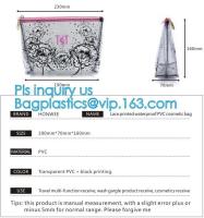 China pvc pouch clear vinyl pvc Zip lockkk bag, PVC zipper slider travel cosmetic bag, commodity package bag, matte frosted PVC s for sale